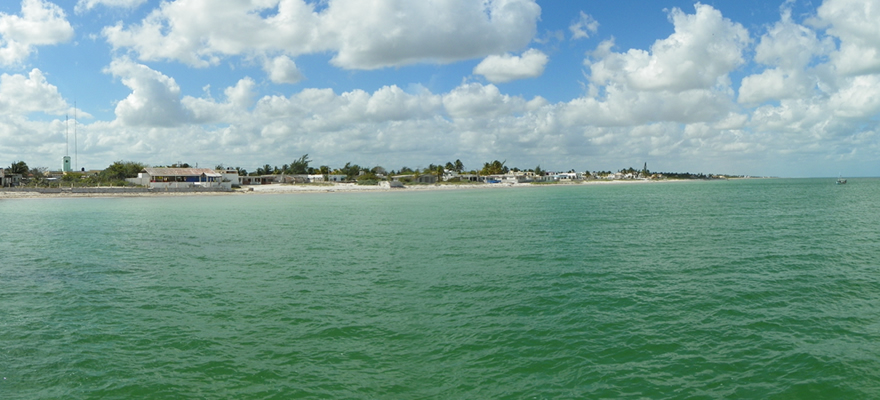 Telchac Port, Beach Yucatan